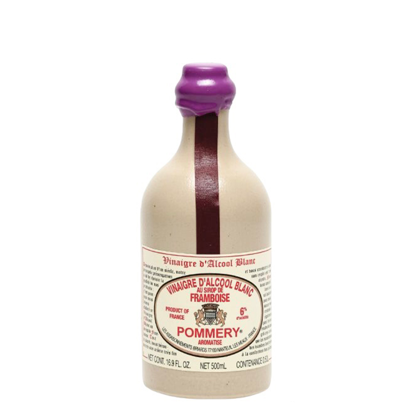 Pommery raspberry wine vinegar 6° 50 cl - Moutarde De Meaux