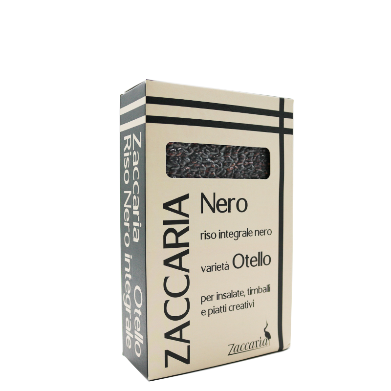 Whole black Otello rice 1Kg - Zaccaria