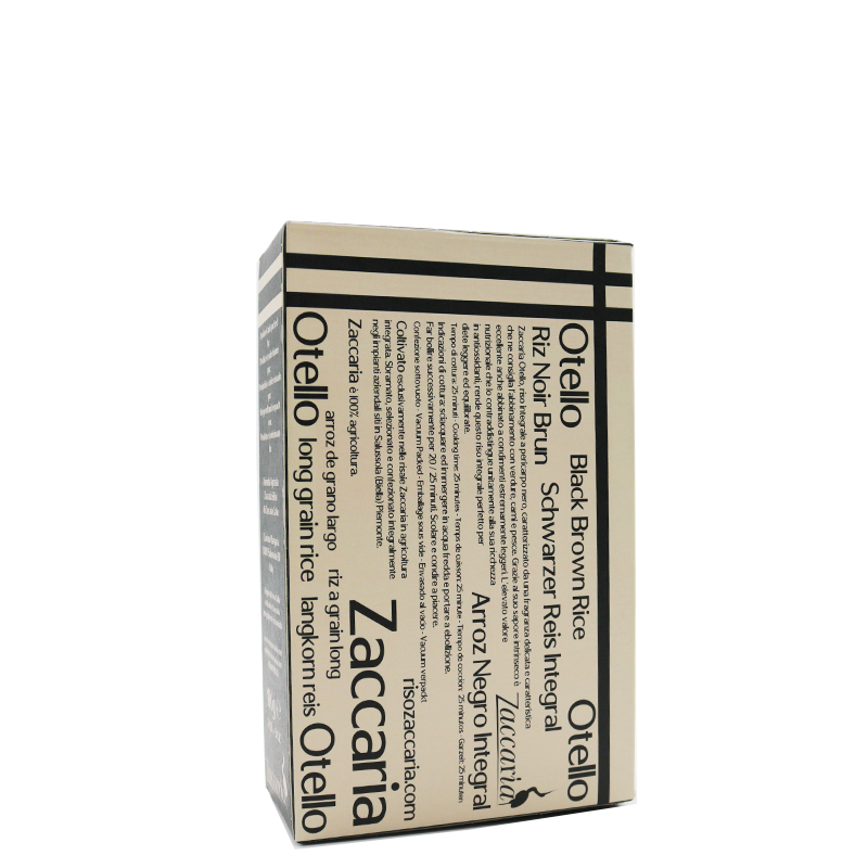 Whole black Otello rice 1Kg - Zaccaria