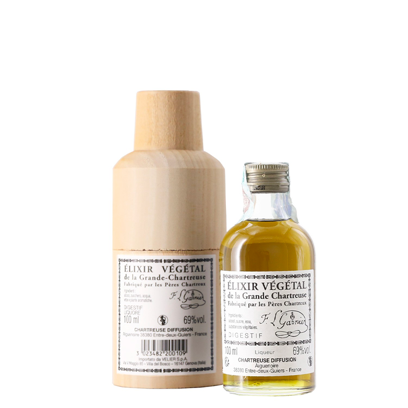 Chartreuse Elixir Vegetal Liquor 100ml - Chartreuse Diffusion