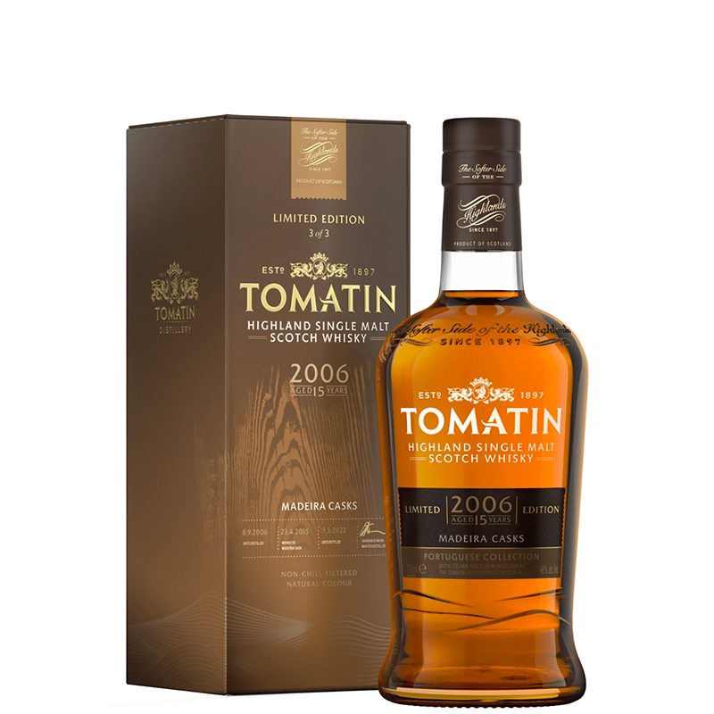 Tomatin 15 Years Old - Madeira Casks - Portuguese Collection - Tomatin